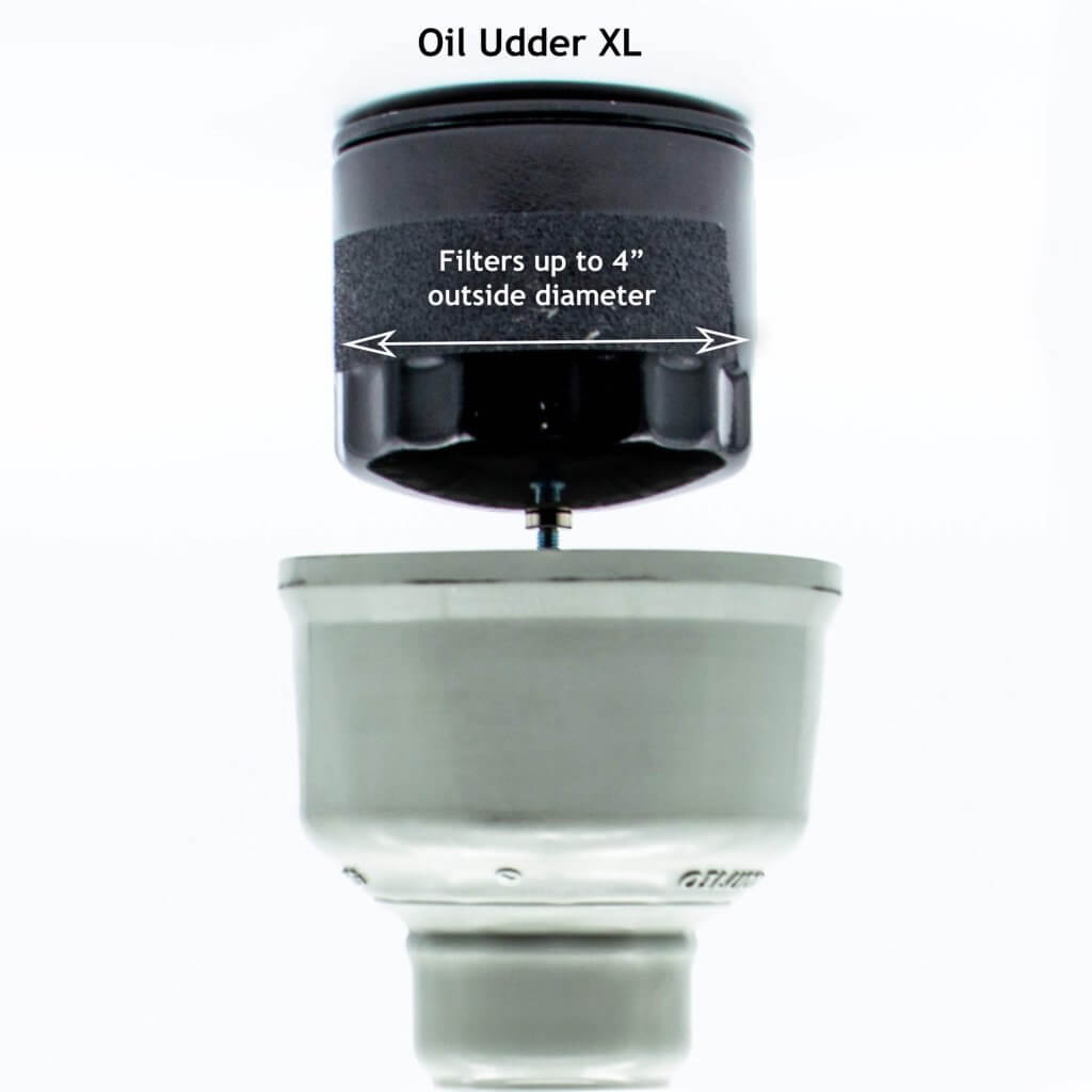 Oil Udder 4" XL with Drain Kit | Order Now | Oil Udder